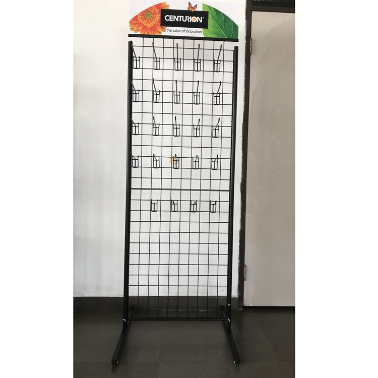 standing grid wall with hooks – EAGLE STORE FIXTURES